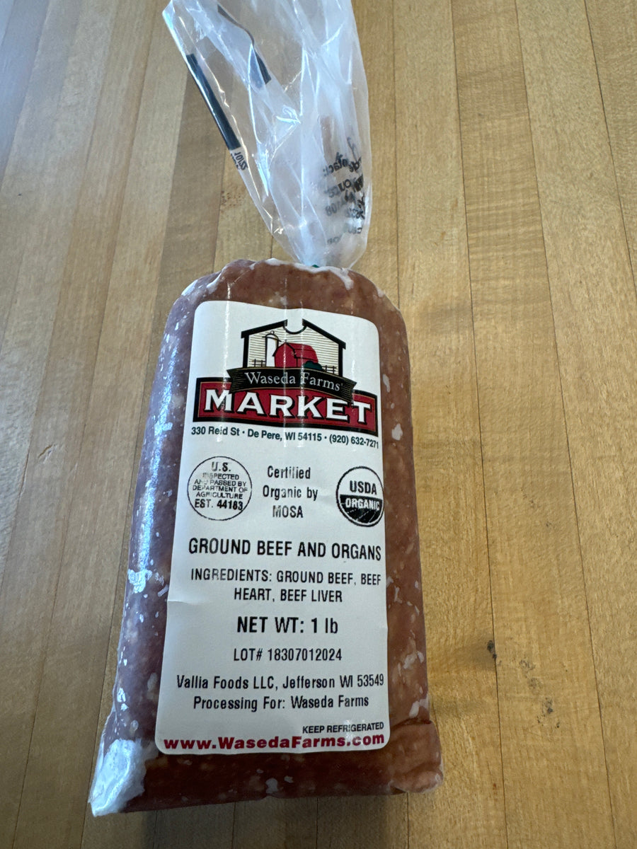 Ground Beef with Heart Meat and Liver Added – Waseda Farms